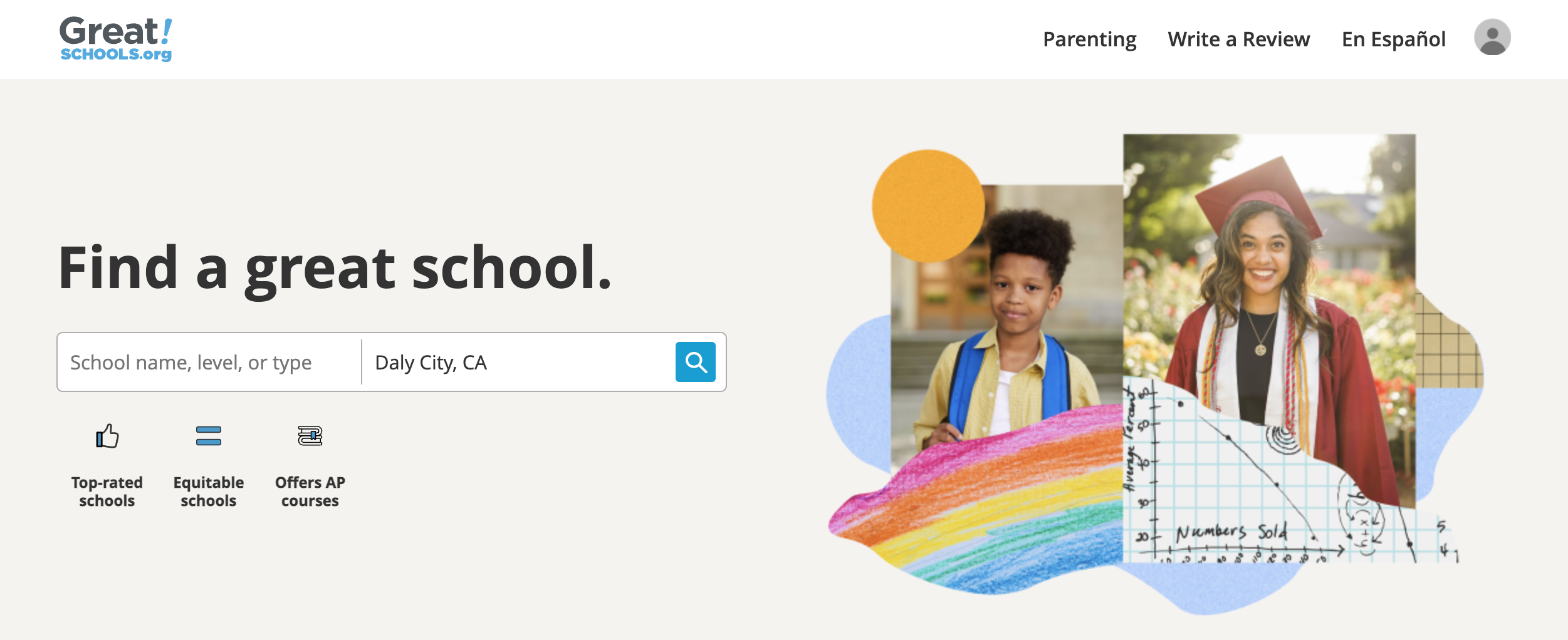 How to search for schools by address – GreatSchools Help Desk